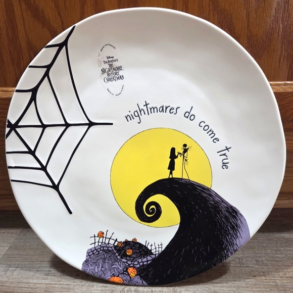 Interesting Nightmare Before Christmas Plates Pictures